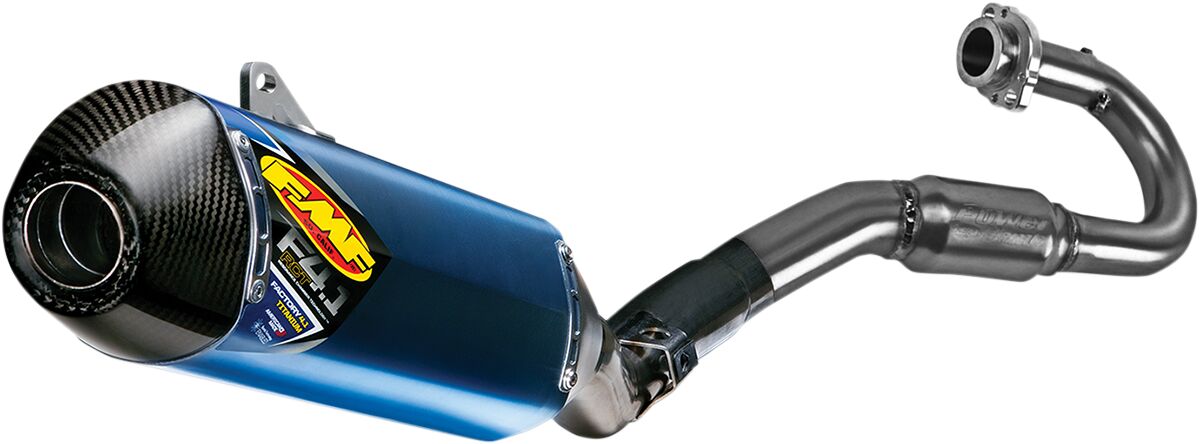 FMF - FACTORY 4.1 RCT + POWERBOMB SYSTEM STAINLESS STEEL & TITANIUM ...