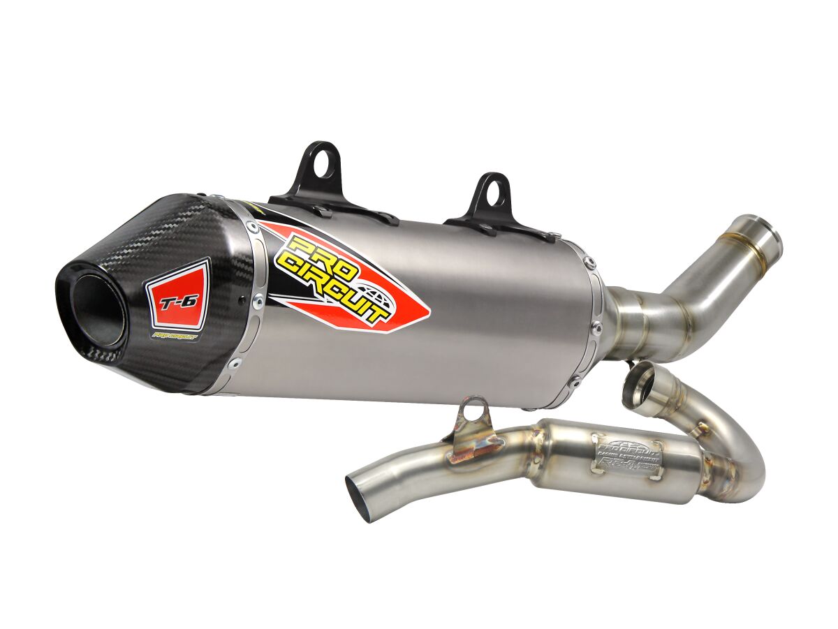 Pro Circuit - T-6 EURO EXHAUST SYSTEM SS/TI/CF - RD-service